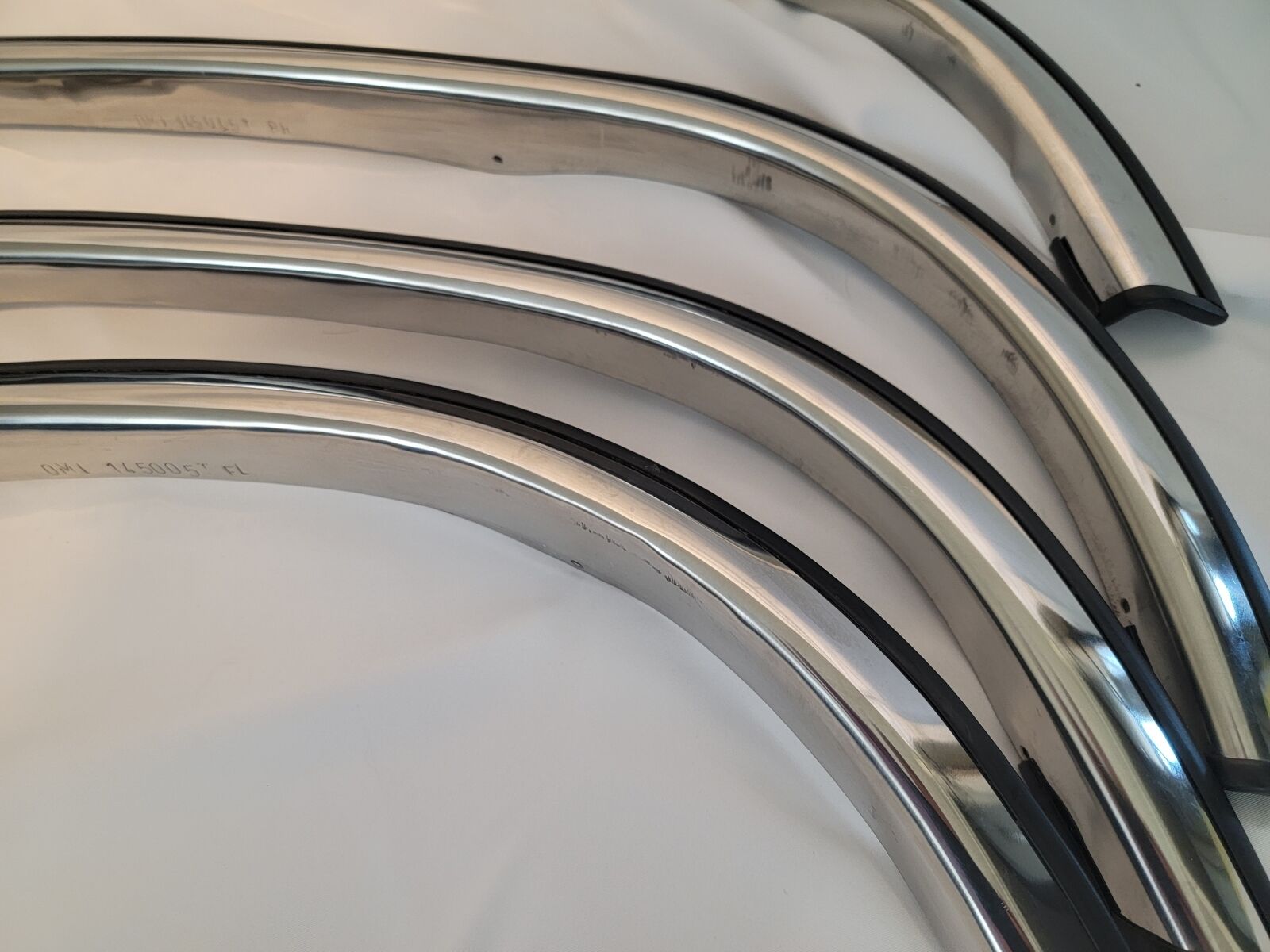 FENDER TRIM FOR GMC C/K 88-98 Stainless Steel High Polish *1/2 ARCH 2 ...